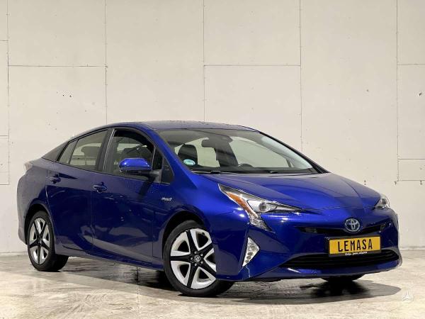 Zils Toyota Prius 2018 Klaipėda, ar dzinēja tilpumu 1.80 L un nobraukumu 227 tūkst. km par 11999 €, foto 4 vietnē AUTOMOTO.COM.LV