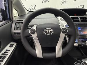 Blue Toyota Prius 2012 in Avizieniai, with an engine capacity of 1.80 L and mileage of 386 thousand km for 9000 €, photo 27 on AUTOMOTO.COM.LV