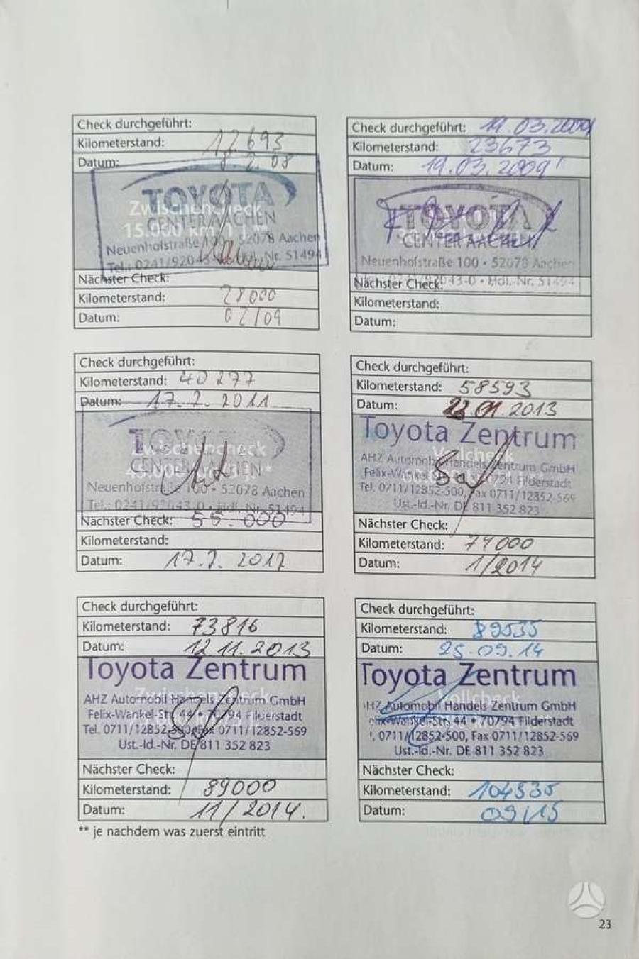 Grey Toyota Prius 2007 in Siauliai, with an engine capacity of 1.50 L and mileage of 225 thousand km for 4900 €, photo 37 on AUTOMOTO.COM.LV