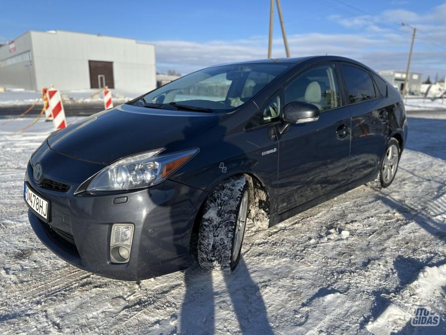 Pelēks Toyota Prius 2009 Marijampole, ar dzinēja tilpumu 1.80 L un nobraukumu 260 tūkst. km par 5399 €, foto 3 vietnē AUTOMOTO.COM.LV