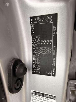 Grey Toyota Prius 2009 in Vilnius, with an engine capacity of 1.80 L and mileage of 117 thousand km for 9950 €, photo 15 on AUTOMOTO.COM.LV