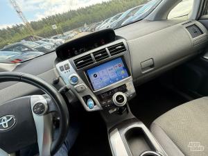 Grey Toyota Prius 2012 in Vilnius, with an engine capacity of 1.80 L and mileage of 248 thousand km for 12800 €, photo 16 on AUTOMOTO.COM.LV