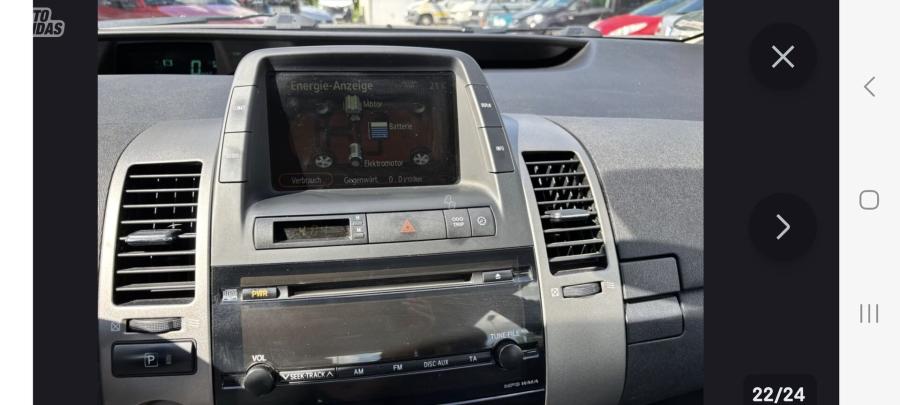 Toyota Prius 2006 Viļņa, ar dzinēja tilpumu 1.50 L un nobraukumu 287 tūkst. km par 3599 €, foto 9 vietnē AUTOMOTO.COM.LV