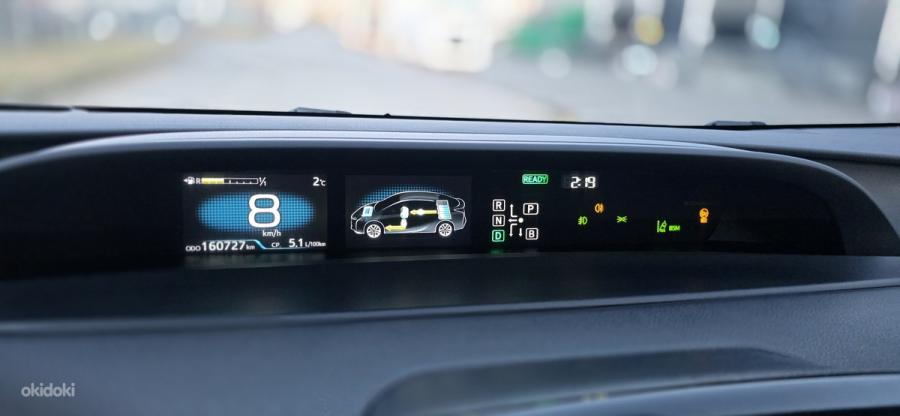 Toyota Prius 2016 Tallina, ar dzinēja tilpumu 1.80 L un nobraukumu 158 tūkst. km par 14500 €, foto 25 vietnē AUTOMOTO.COM.LV