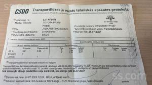 Toyota Prius 2019 in Riga, with an engine capacity of 1.80 L and mileage of 56 thousand km for 16700 €, photo 20 on AUTOMOTO.COM.LV