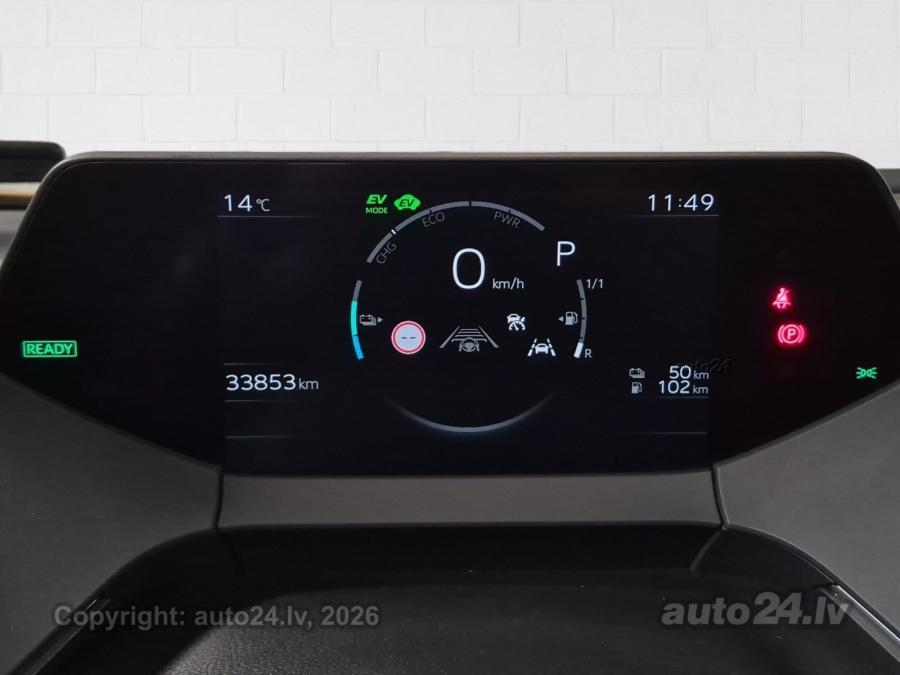 Toyota Prius 2024 Tallina, ar dzinēja tilpumu 2.00 L un nobraukumu 34 tūkst. km par 35990 €, foto 14 vietnē AUTOMOTO.COM.LV