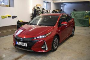 Sarkans Toyota Prius Prime 2021 Klaipėda, ar dzinēja tilpumu 1.80 L un nobraukumu 32 tūkst. km par 18800 €, foto 19 vietnē AUTOMOTO.COM.LV