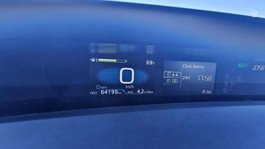 Желтый Тойота Prius Prime 2021 в Пренай, объемом двигателя 1.80 л и пробегом 64 тыс. км за 17299 €, фото 22 на AUTOMOTO.COM.LV
