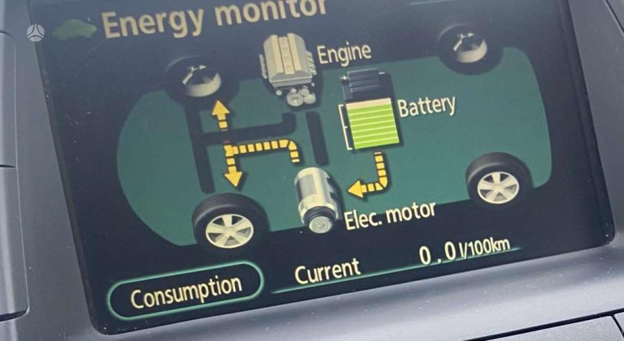 Красный Тойота Приус 2008 в Вильнюс, объемом двигателя 1.50 л и пробегом 270 тыс. км за 3950 €, фото 15 на AUTOMOTO.COM.LV