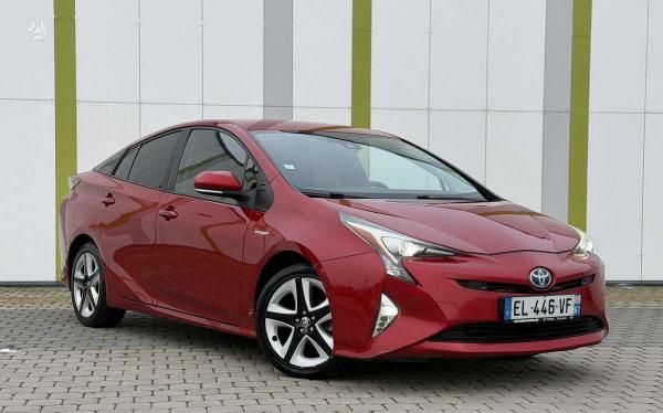 Sarkans Toyota Prius 2017 Tauragė, ar dzinēja tilpumu 1.80 L un nobraukumu 263 tūkst. km par 11800 €, foto 4 vietnē AUTOMOTO.COM.LV