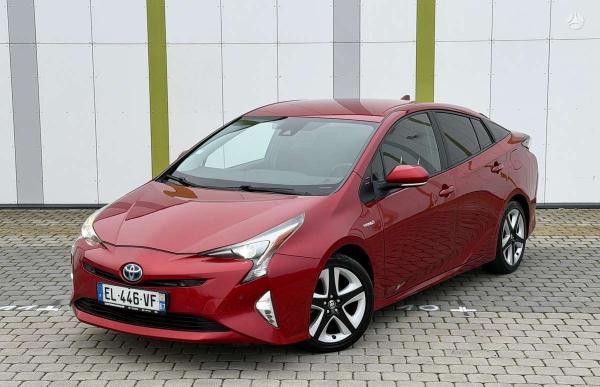 Sarkans Toyota Prius 2017 Tauragė, ar dzinēja tilpumu 1.80 L un nobraukumu 263 tūkst. km par 11800 €, foto 8 vietnē AUTOMOTO.COM.LV