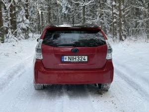 Sarkans Toyota Prius 2012 Kauņa, ar dzinēja tilpumu 1.80 L un nobraukumu 466 tūkst. km par 7550 €, foto 6 vietnē AUTOMOTO.COM.LV