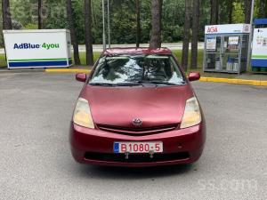 Красный Тойота Приус 2004 в Рига, объемом двигателя 1.50 л и пробегом 0 тыс. км за 1199 €, фото 9 на AUTOMOTO.COM.LV