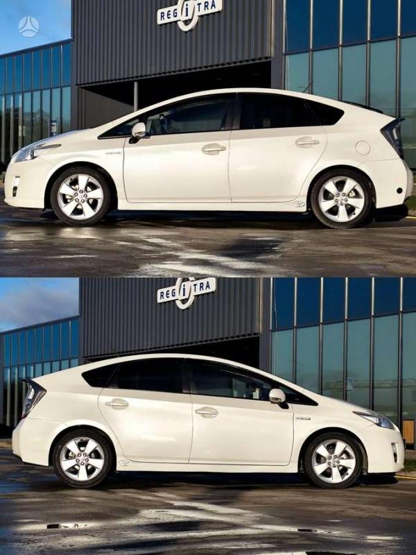 Balts Toyota Prius 2009 Šauļi, ar dzinēja tilpumu 1.80 L un nobraukumu 337 tūkst. km par 6800 €, foto 9 vietnē AUTOMOTO.COM.LV