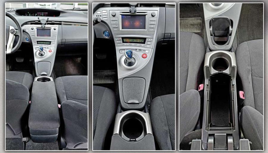 White Toyota Prius 2012 in Vilnius, with an engine capacity of 1.80 L and mileage of 105 thousand km for 9700 €, photo 25 on AUTOMOTO.COM.LV