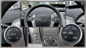 White Toyota Prius 2012 in Vilnius, with an engine capacity of 1.80 L and mileage of 105 thousand km for 9700 €, photo 35 on AUTOMOTO.COM.LV