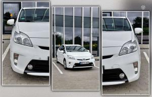White Toyota Prius 2012 in Vilnius, with an engine capacity of 1.80 L and mileage of 105 thousand km for 9700 €, photo 38 on AUTOMOTO.COM.LV