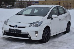 Balts Toyota Prius 2013 Viļņa, ar dzinēja tilpumu 1.80 L un nobraukumu 264 tūkst. km par 7950 €, foto 4 vietnē AUTOMOTO.COM.LV
