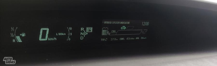 Balts Toyota Prius 2013 Viļņa, ar dzinēja tilpumu 1.80 L un nobraukumu 247 tūkst. km par 7777 €, foto 8 vietnē AUTOMOTO.COM.LV