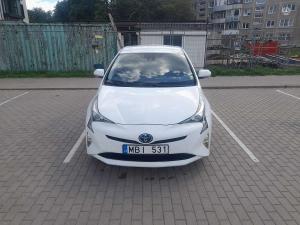 Белый Тойота Приус 2017 в Каунас, объемом двигателя 1.80 л и пробегом 324 тыс. км за 9500 €, фото 27 на AUTOMOTO.COM.LV