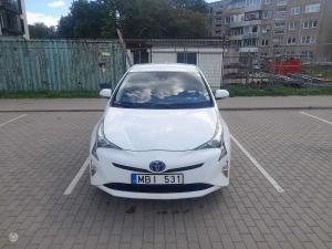 Белый Тойота Приус 2017 в Каунас, объемом двигателя 1.80 л и пробегом 324 тыс. км за 9500 €, фото 28 на AUTOMOTO.COM.LV