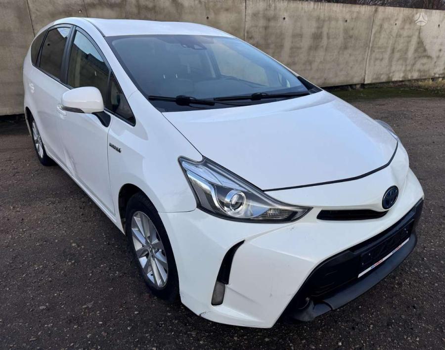 White Toyota Prius 2019 in Telschi, with an engine capacity of 1.80 L and mileage of 240 thousand km for 11800 €, photo 1 on AUTOMOTO.COM.LV