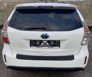 White Toyota Prius 2019 in Telschi, with an engine capacity of 1.80 L and mileage of 240 thousand km for 11800 €, photo 4 on AUTOMOTO.COM.LV