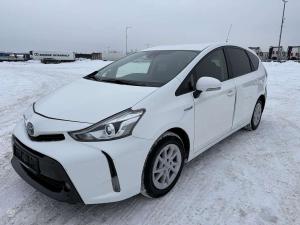 White Toyota Prius 2019 in Vilnius, with an engine capacity of 1.80 L and mileage of 261 thousand km for 8800 €, photo  on AUTOMOTO.COM.LV