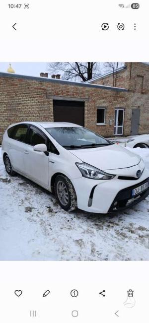 Balts Toyota Prius 2019 Rīga, ar dzinēja tilpumu 1.80 L un nobraukumu 240 tūkst. km par 12500 €, foto 4 vietnē AUTOMOTO.COM.LV