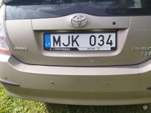 Dzeltens Toyota Prius 2005 Prienai, ar dzinēja tilpumu 1.50 L un nobraukumu 282 tūkst. km par 4000 €, foto 7 vietnē AUTOMOTO.COM.LV