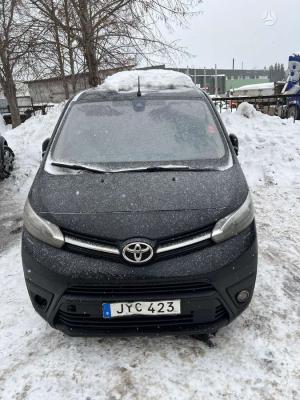 Black Toyota Proace 2017 in Telschi, with an engine capacity of 2.00 L and mileage of 338 thousand km for 4650 €, photo 3 on AUTOMOTO.COM.LV