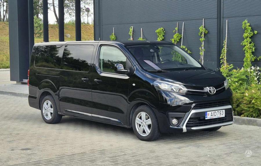 Melns Toyota Proace 2017 Viļņa, ar dzinēja tilpumu 2.00 L un nobraukumu 291 tūkst. km par 14500 €, foto 5 vietnē AUTOMOTO.COM.LV