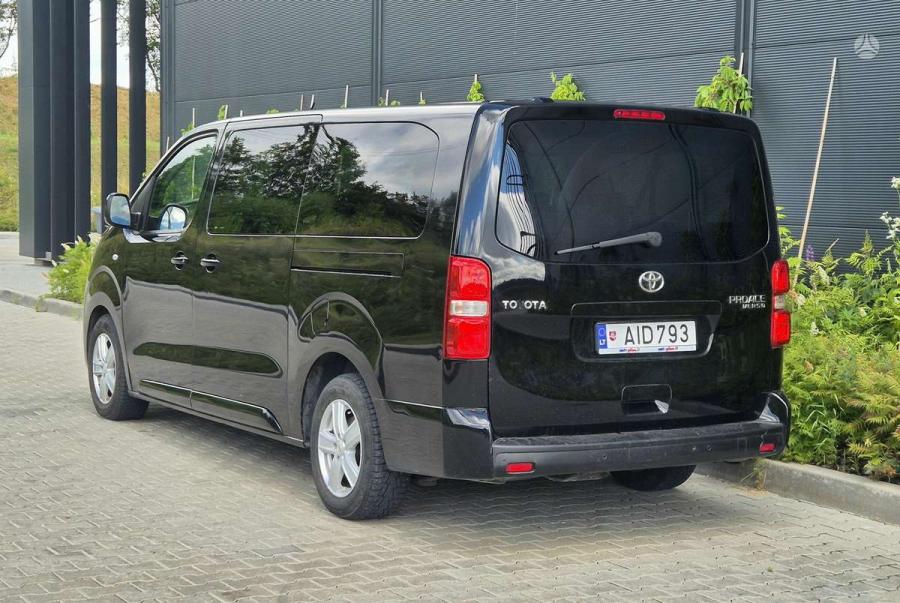 Melns Toyota Proace 2017 Viļņa, ar dzinēja tilpumu 2.00 L un nobraukumu 298 tūkst. km par 14500 €, foto 7 vietnē AUTOMOTO.COM.LV