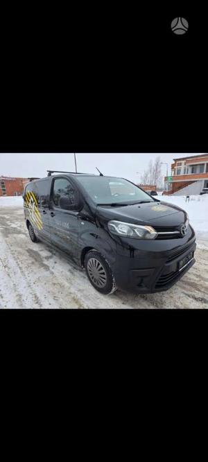 Melns Toyota Proace 2018 Šauļi, ar dzinēja tilpumu 1.60 L un nobraukumu 165 tūkst. km par 6900 €, foto  vietnē AUTOMOTO.COM.LV