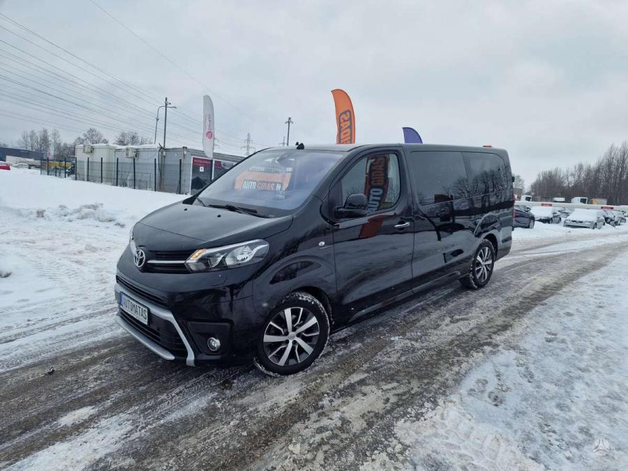 Melns Toyota Proace 2018 Kauņa, ar dzinēja tilpumu 2.00 L un nobraukumu 152 tūkst. km par 19890 €, foto 3 vietnē AUTOMOTO.COM.LV