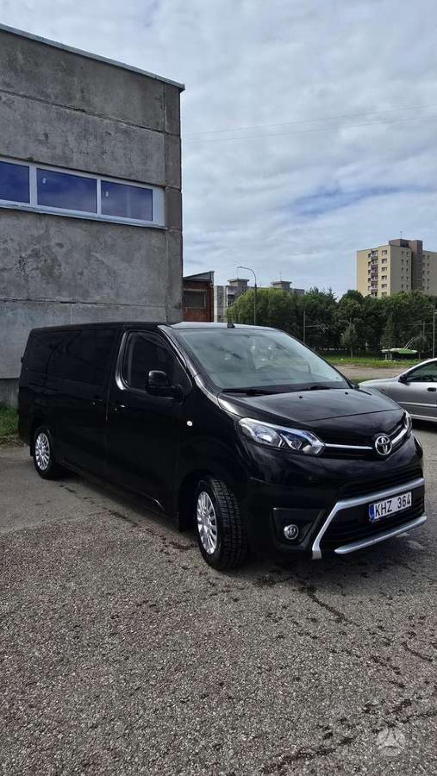 Melns Toyota Proace 2018 Kauņa, ar dzinēja tilpumu 2.00 L un nobraukumu 241 tūkst. km par 10350 €, foto 3 vietnē AUTOMOTO.COM.LV
