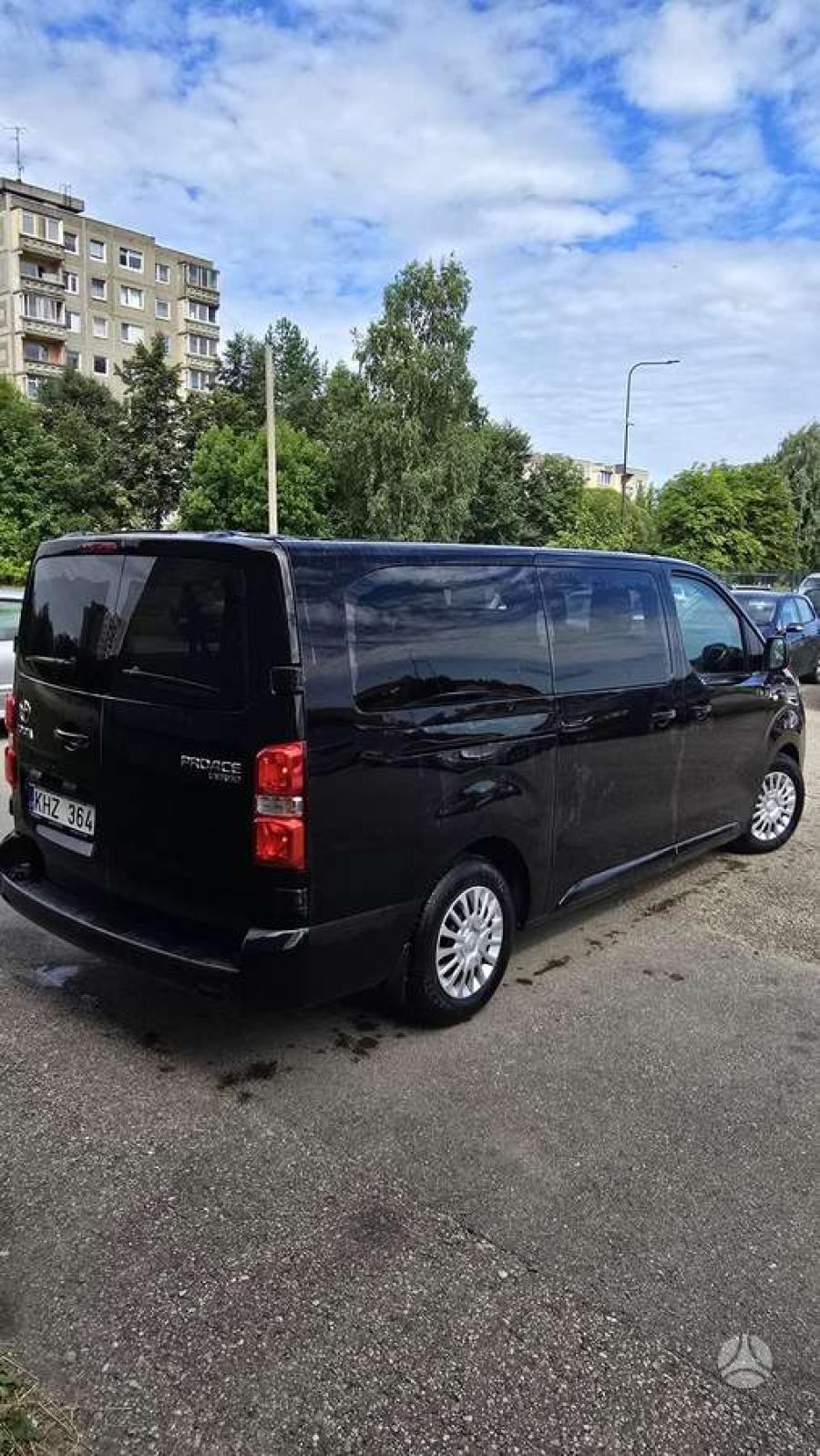 Melns Toyota Proace 2018 Kauņa, ar dzinēja tilpumu 2.00 L un nobraukumu 241 tūkst. km par 10350 €, foto 4 vietnē AUTOMOTO.COM.LV