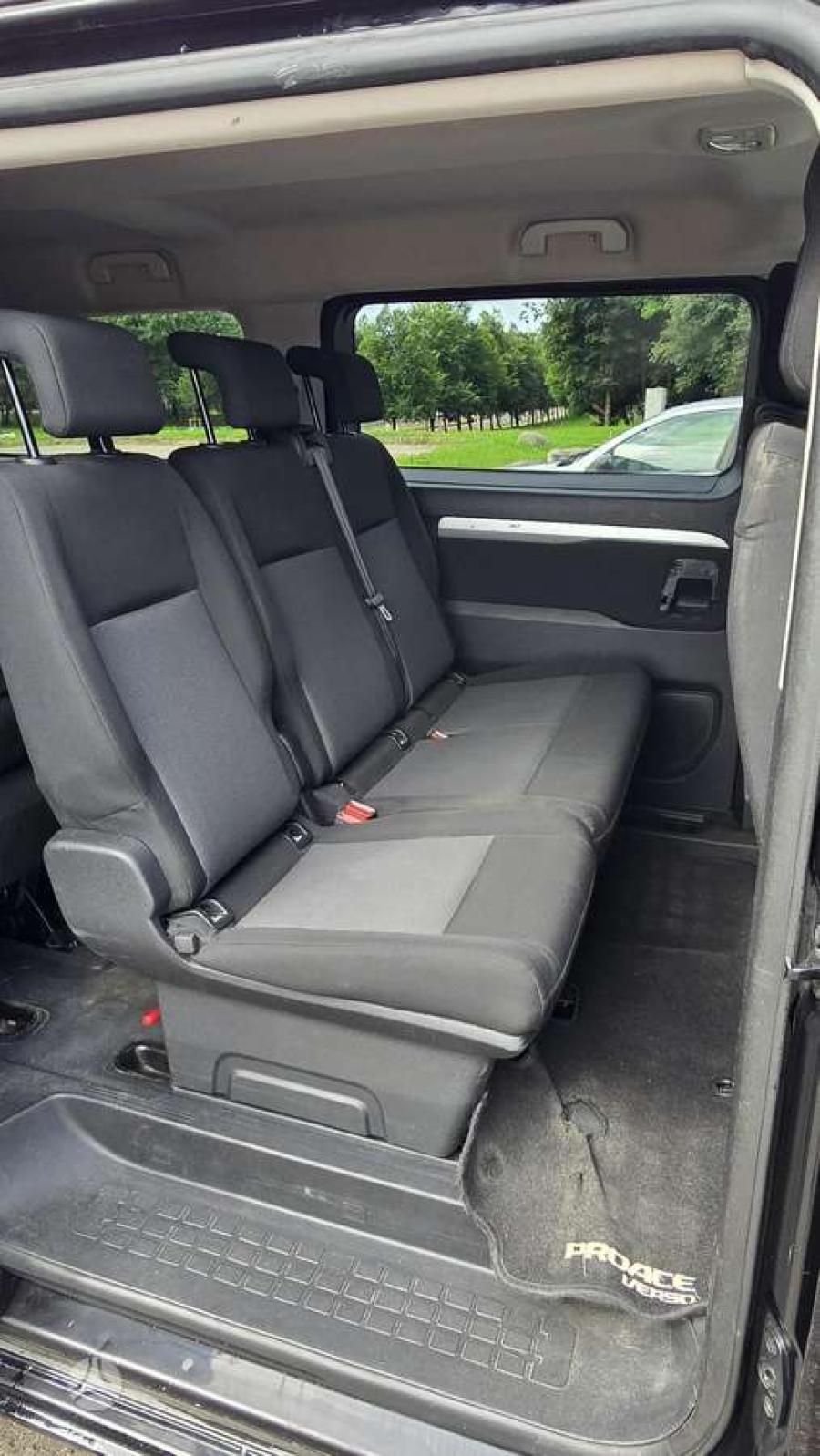 Melns Toyota Proace 2018 Kauņa, ar dzinēja tilpumu 2.00 L un nobraukumu 241 tūkst. km par 10350 €, foto 6 vietnē AUTOMOTO.COM.LV