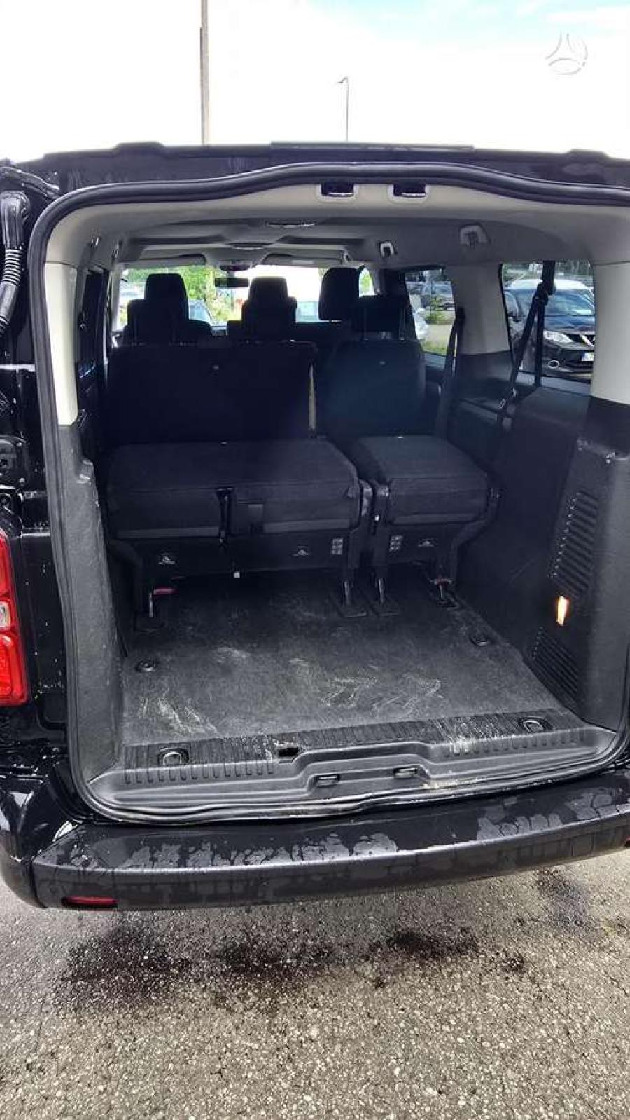 Melns Toyota Proace 2018 Kauņa, ar dzinēja tilpumu 2.00 L un nobraukumu 241 tūkst. km par 10350 €, foto 7 vietnē AUTOMOTO.COM.LV