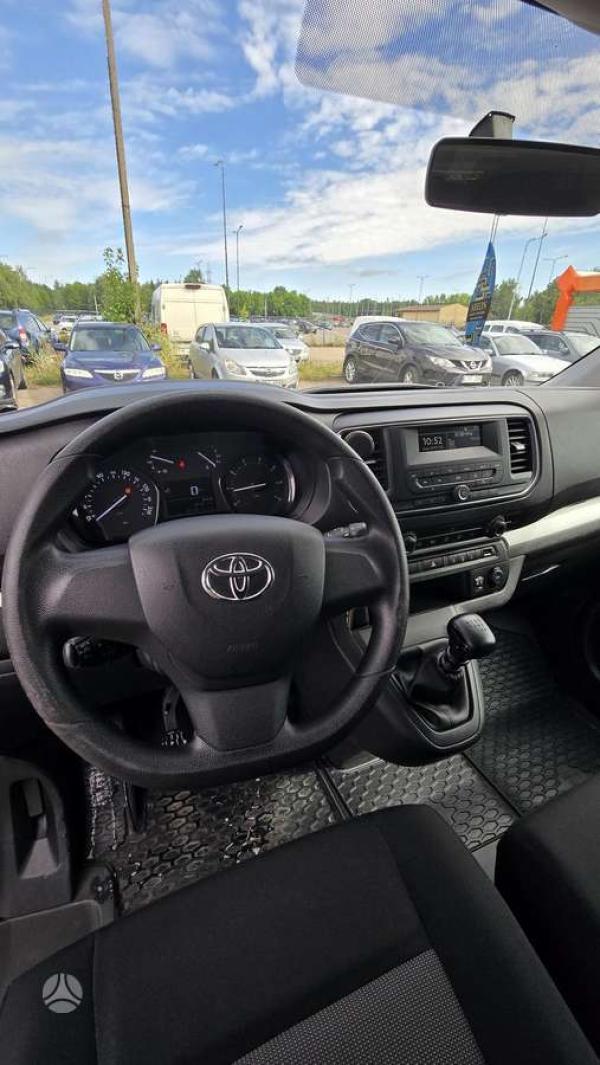 Melns Toyota Proace 2018 Kauņa, ar dzinēja tilpumu 2.00 L un nobraukumu 241 tūkst. km par 10350 €, foto 8 vietnē AUTOMOTO.COM.LV