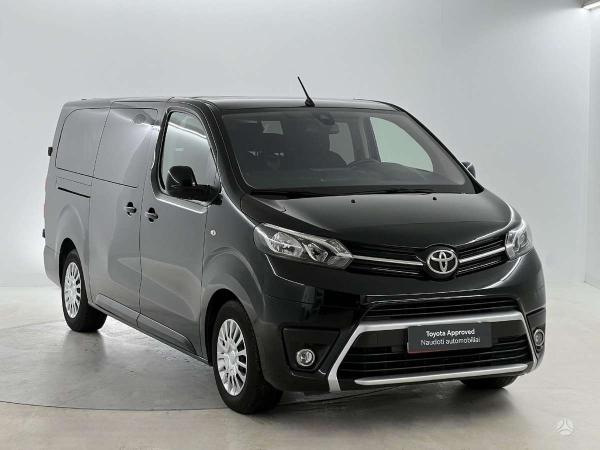 Black Toyota Proace 2021 in Vilnius, with an engine capacity of 2.00 L and mileage of 98 thousand km for 29900 €, photo 7 on AUTOMOTO.COM.LV
