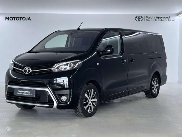 Melns Toyota Proace 2023 Viļņa, ar dzinēja tilpumu 2.00 L un nobraukumu 59 tūkst. km par 35900 €, foto 1 vietnē AUTOMOTO.COM.LV