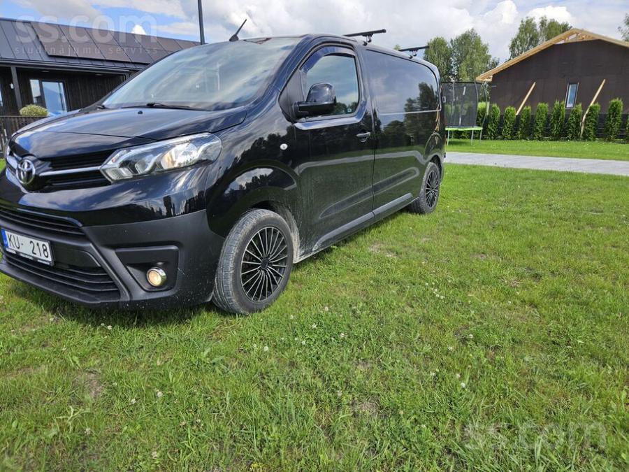Melns Toyota Proace 2017 Rīga, ar dzinēja tilpumu 1.60 L un nobraukumu 136 tūkst. km par 10285 €, foto 3 vietnē AUTOMOTO.COM.LV