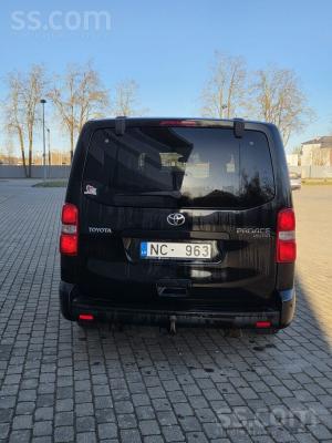 Melns Toyota Proace 2017 Dobele, ar dzinēja tilpumu 2.00 L un nobraukumu 217 tūkst. km par 18500 €, foto 5 vietnē AUTOMOTO.COM.LV