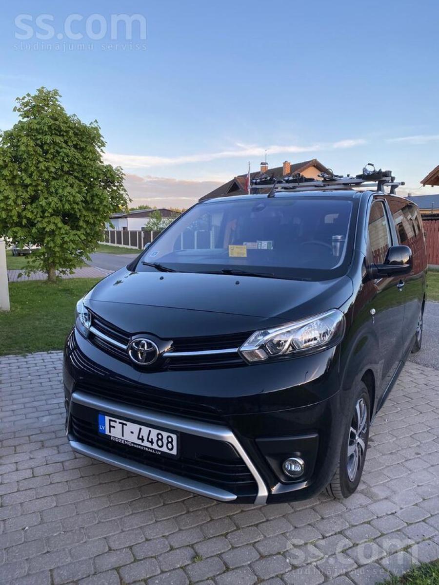 Melns Toyota Proace 2018 Rīga, ar dzinēja tilpumu 2.00 L un nobraukumu 153 tūkst. km par 21000 €, foto 1 vietnē AUTOMOTO.COM.LV