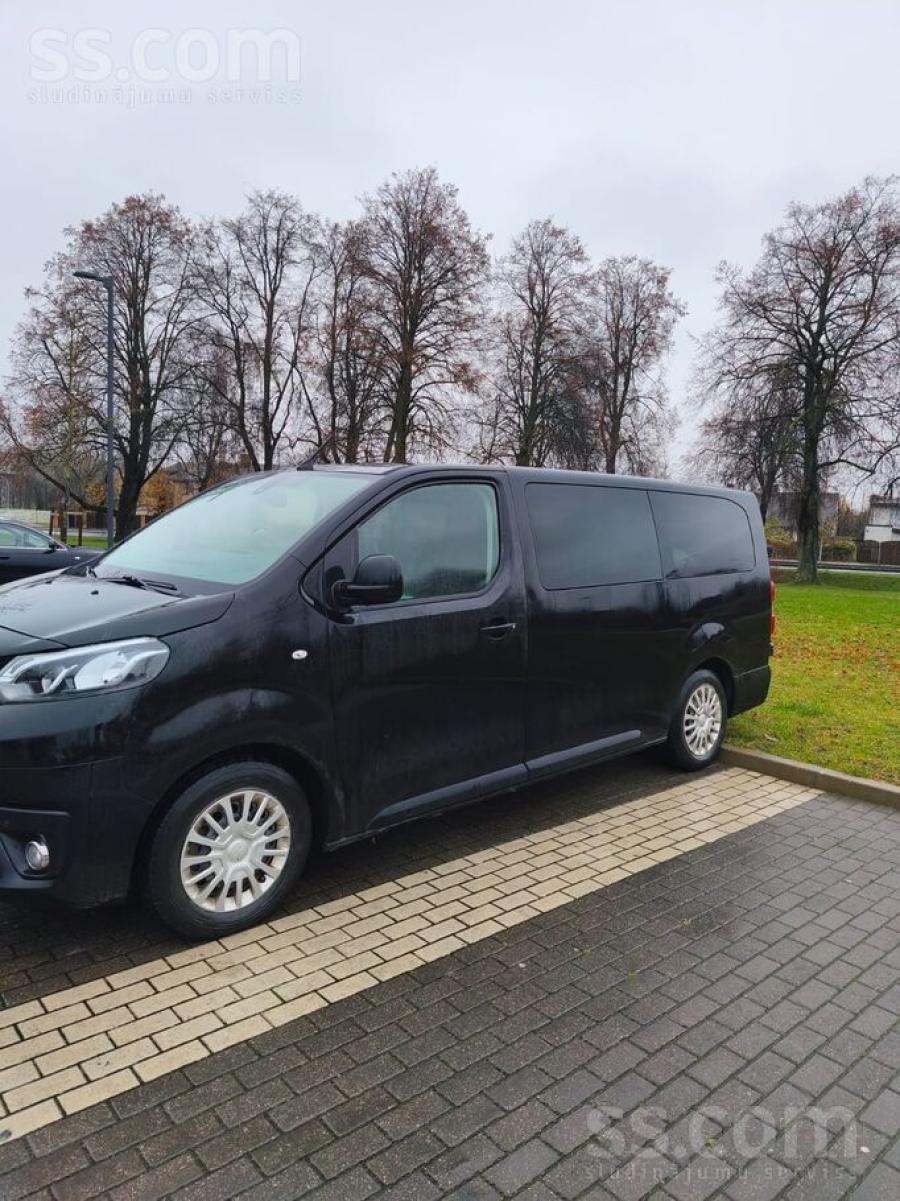 Melns Toyota Proace 2018 Ventspils, ar dzinēja tilpumu 1.60 L un nobraukumu 180 tūkst. km par 15400 €, foto 2 vietnē AUTOMOTO.COM.LV