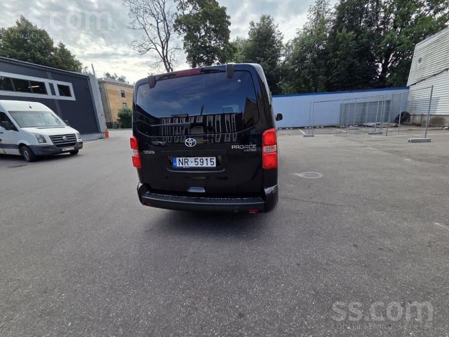 Melns Toyota Proace 2018 Rīga, ar dzinēja tilpumu 2.00 L un nobraukumu 250 tūkst. km par 18000 €, foto 11 vietnē AUTOMOTO.COM.LV