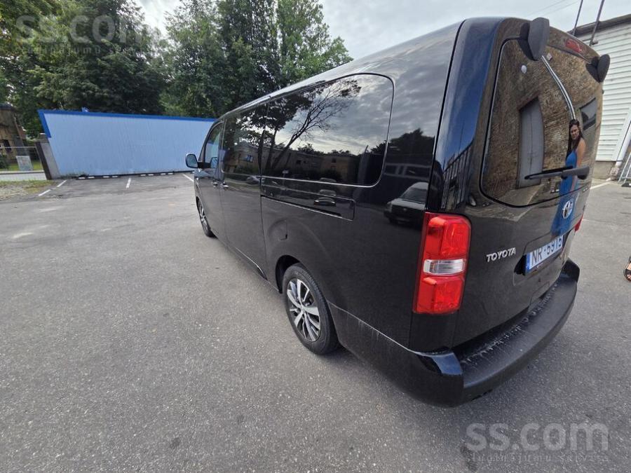 Melns Toyota Proace 2018 Rīga, ar dzinēja tilpumu 2.00 L un nobraukumu 250 tūkst. km par 18000 €, foto 12 vietnē AUTOMOTO.COM.LV
