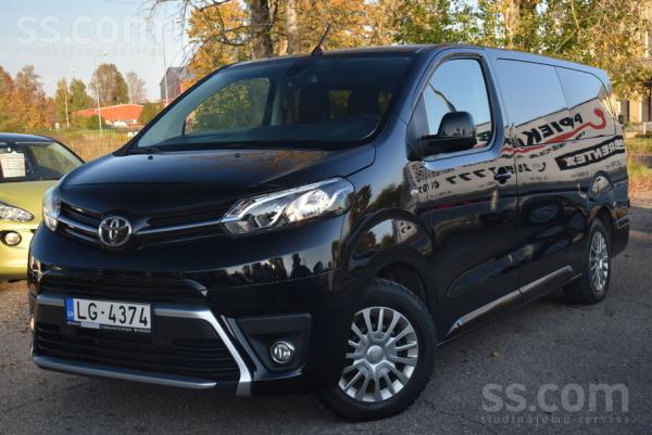 Тойота Proace 2018 в Кулдига на AUTOMOTO.COM.LV Черный Тойота Proace 2018 в Кулдига, объемом двигателя 1.60 л и пробегом 0 тыс. км за 17300 €, фото 1 на AUTOMOTO.COM.LV