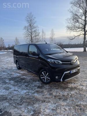 Melns Toyota Proace 2019 Valmiera, ar dzinēja tilpumu 2.00 L un nobraukumu 256 tūkst. km par 25400 €, foto 2 vietnē AUTOMOTO.COM.LV